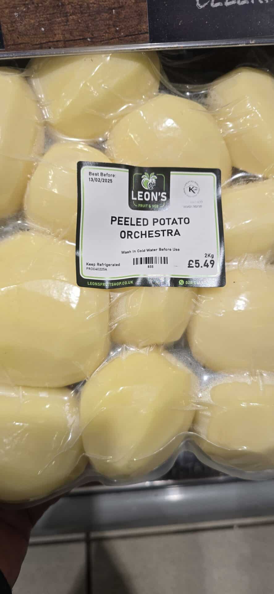 Peeled Potato Orchestra – Leons Fruit Shop