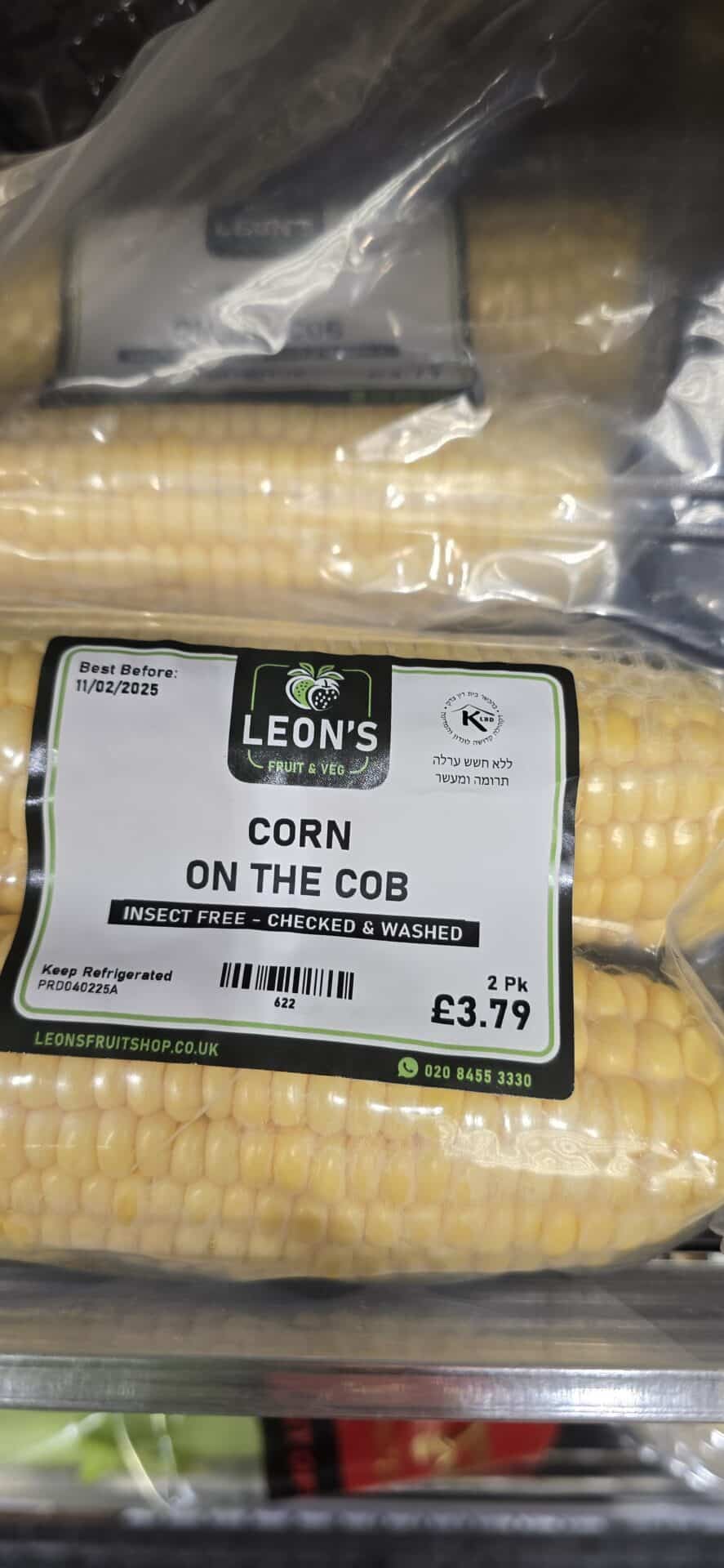 Insect-Free-Checked& Washed Corn on the Cob – Leons Fruit Shop